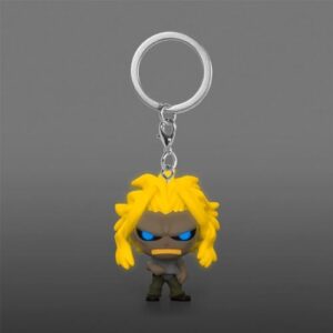 Funko My Hero Academia All Might (True Form) (GITD) Pocket Pop Keychain (AAA Anime Exclusive)