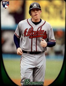 2011 bowman #205 freddie freeman rc rookie mlb baseball trading card atlanta braves