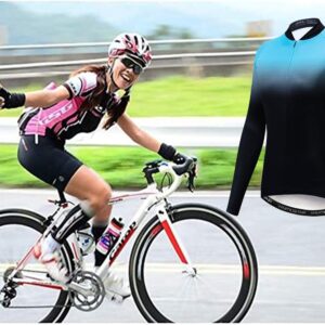 Weimostar Women's Cycling Jersey, Long Sleeved Bike Jersey,Comfortable Quick Dry