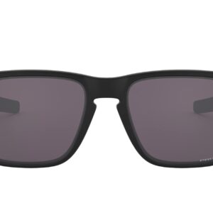 Oakley Men's Oo9384 Holbrook Mix Rectangular Sunglasses, Matte Black/Prizm Grey, 57 mm