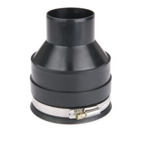 WoodRiver Dust Connection TPR Quick Connect Hose Adapter 4" x 2-1/2"