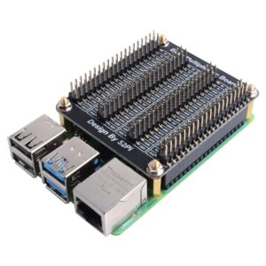 GeeekPi GPIO Extension Board for Raspberry Pi, Expansion Board GPIO 1 to 4 for Raspberry Pi 4B / 3B+ / 3B with Screws