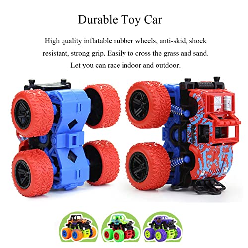 JAFATOY 4 Pack Toy Cars for Kids 3-5 Years Old Boys Girls Monster Trucks Pull Back Car Toy Monster Trucks Toy Toddler Car Toys