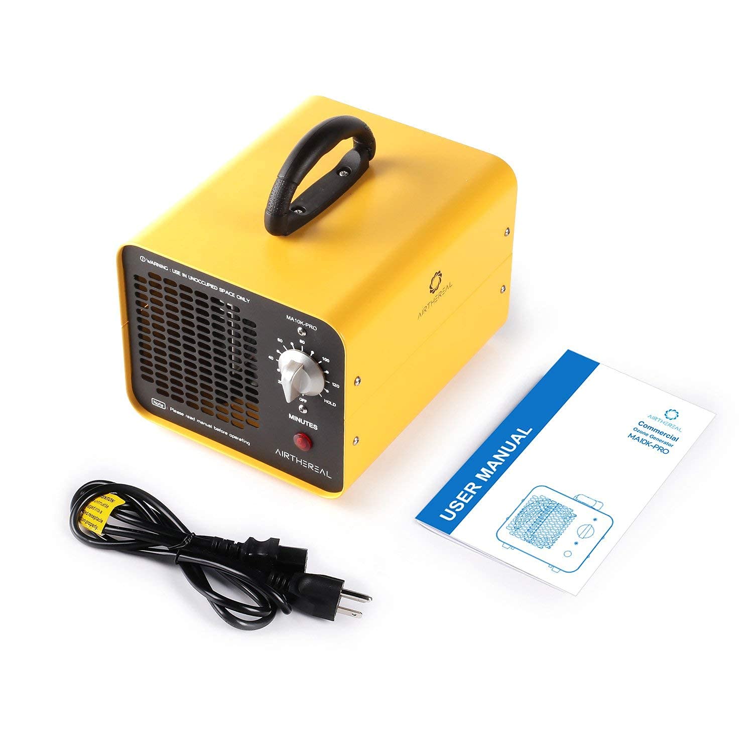 Airthereal Bundle | MA5000 Ozone Generator with 5000mg/h and MA10K-PRO Ozone Generator 10000 mg/h High Capacity O3 Ionizer Machine