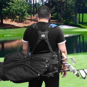 Craftsman Golf Adjustable Waterproof Star Golf Bag Backpack Double Shoulder Strap Replacement