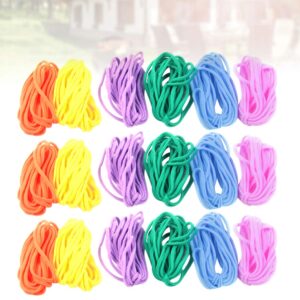 EXCEART 288 Pcs Loom Potholder Loops Weaving Loom Loops Potholder Loops Weaving Craft Loops with Multiple Colors for DIY Crafts Supplies