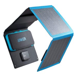 Solar Charger, Anker 24W 3-Port USB Portable Solar Charger with Foldable CIGS Panel for Camping, PowerPort Solar for iPhone 12/SE/11/XS Max/XR/X/8, iPad, Samsung Galaxy S20/S10/S9/S8, and More