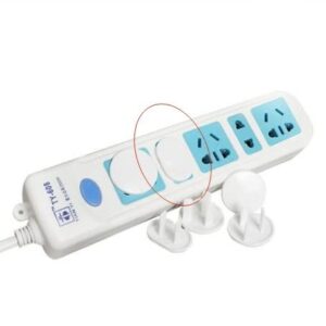 Fielect Outlet Plugs Covers Childproof Outlet Covers Protectors Electric Socket Cover Electrical Protector 3-Hole White 32Pcs