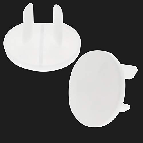 Fielect Outlet Plugs Covers Childproof Outlet Covers Protectors Electric Socket Cover Electrical Protector 3-Hole White 32Pcs