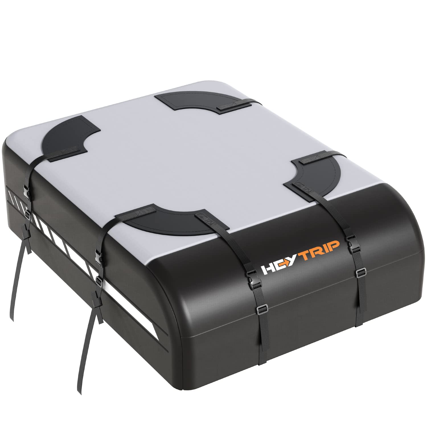 HEYTRIP Waterproof Rooftop Cargo Carrier with Non-Slip Bottom, Reflective Strips for Vehicles with Racks or Without Racks