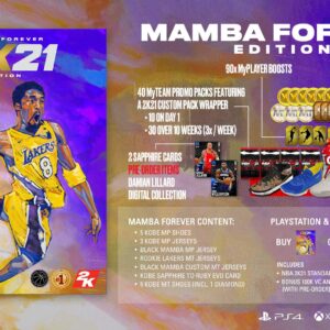 NBA 2K21 Mamba Forever Edition - PlayStation 4