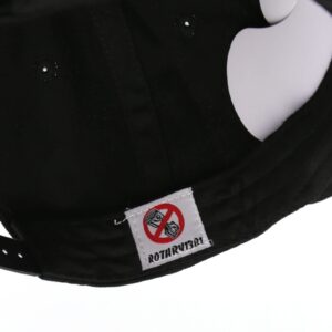 BRAP! Baseball Cap - Flat Brim Black Hat for Wankel Rotary Fans