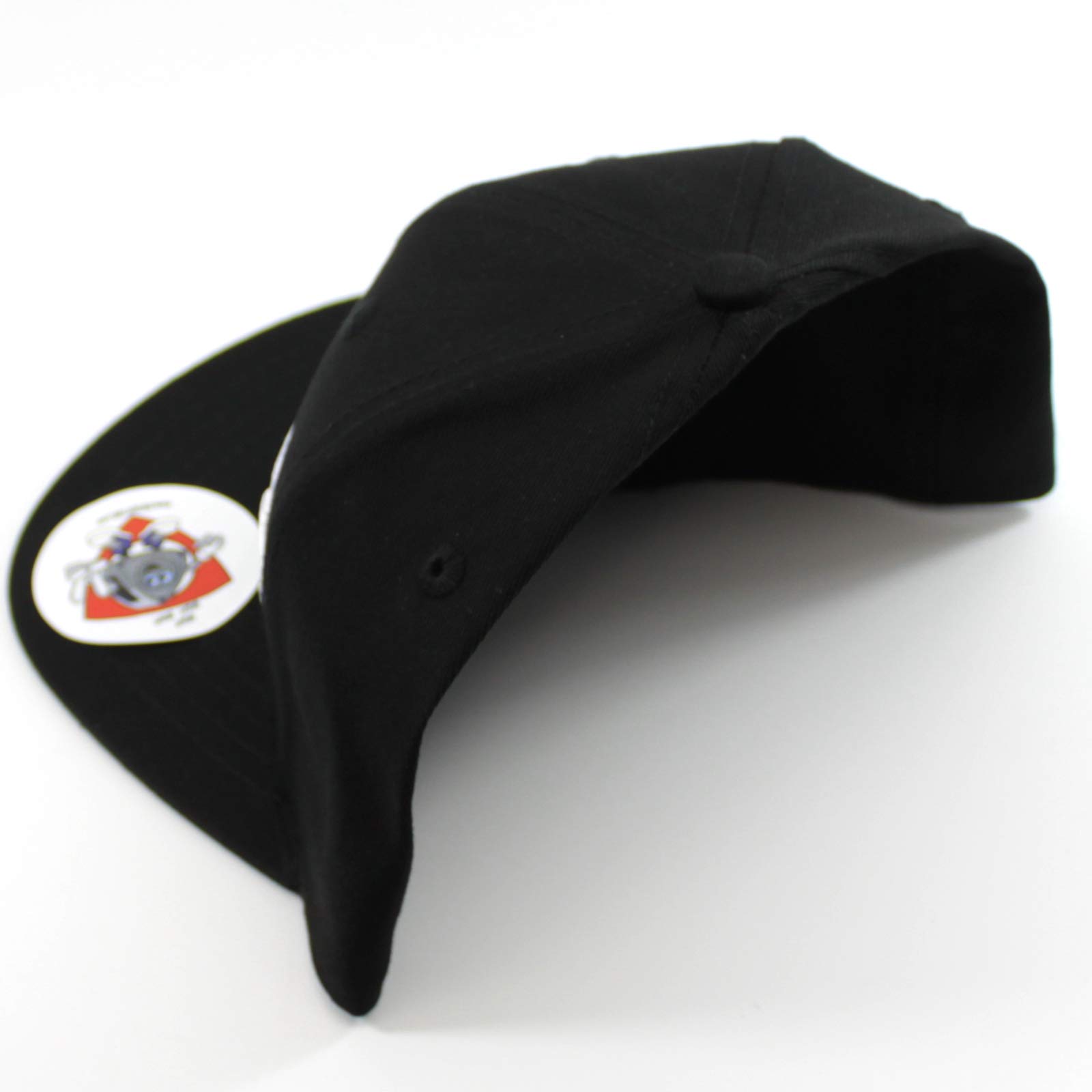 BRAP! Baseball Cap - Flat Brim Black Hat for Wankel Rotary Fans