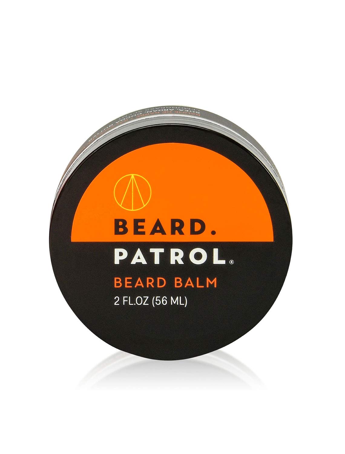 Beard Patrol Men's Beards & Mustaches Balm - Grooming Treatment with Argan Oil, Shea Butter, & Cocoa Butter Strengthens & Softens - Lemongrass Scent Leave-in Conditioner Wax - Pack of 1