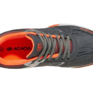 ACACIA HYPERSHOT Pickleball Shoes, Grey/Orange, 11