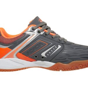 ACACIA HYPERSHOT Pickleball Shoes, Grey/Orange, 11