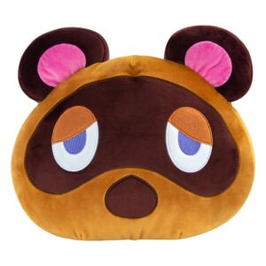 club mocchi mocchi club mocchi-mocchi- animal crossing plush — tom nook plushie — animal crossing new horizons collectible squishy plush — 15 inch