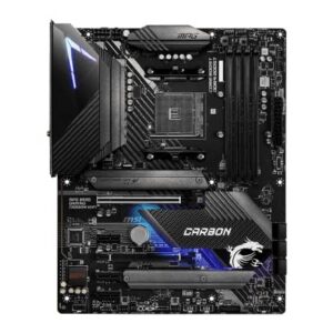 MSI MPG B550 Gaming Carbon WiFi Gaming Motherboard (AMD AM4, DDR4, PCIe 4.0, SATA 6Gb/s, Dual M.2, USB 3.2 Gen 2, HDMI/DP, Wi-Fi 6 AX, ATX, AMD Ryzen 5000 Series Processors)