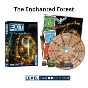 EXIT: The Game 4-Pack Escape Room Bundle | Season 4 | Theft on the Mississippi | Stormy Flight | Cemetery of the Knight | Enchanted Forest | Family-Friendly, Cooperative Game | 1 to 4 Players