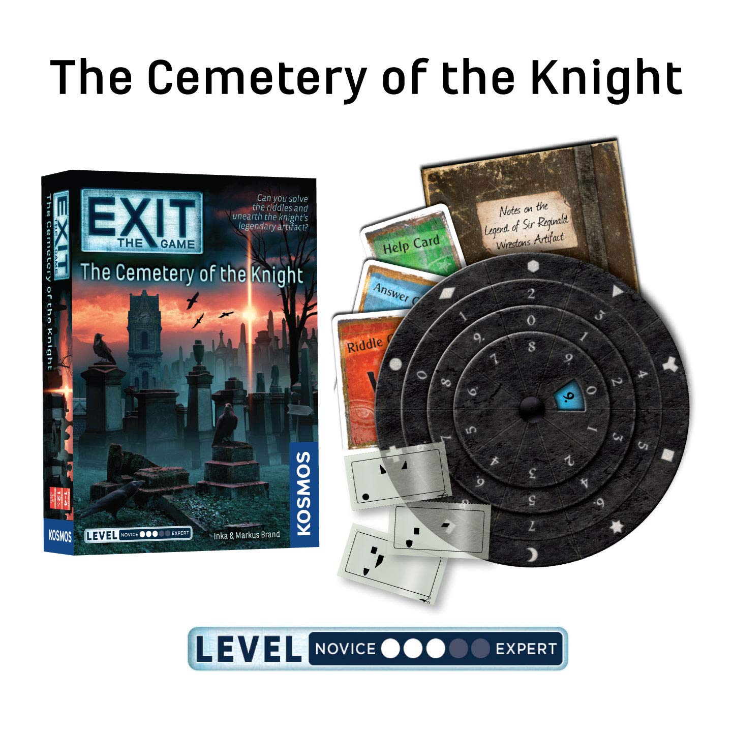 EXIT: The Game 4-Pack Escape Room Bundle | Season 4 | Theft on the Mississippi | Stormy Flight | Cemetery of the Knight | Enchanted Forest | Family-Friendly, Cooperative Game | 1 to 4 Players