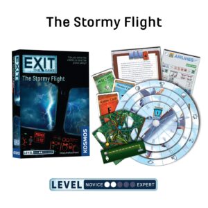 EXIT: The Game 4-Pack Escape Room Bundle | Season 4 | Theft on the Mississippi | Stormy Flight | Cemetery of the Knight | Enchanted Forest | Family-Friendly, Cooperative Game | 1 to 4 Players