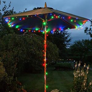 Twinkle Star 300 LED Halloween Mini String Lights, 99 FT Fairy Lights with Safe Adapter for Indoor Outdoor Home Garden Party Christmas Decoration, Purple