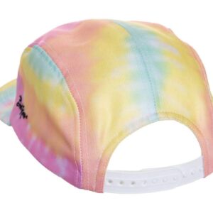 Calhoun Officially Licensed Bob Ross Adjustable 5 Panel Tie Dye Multicolour Hat