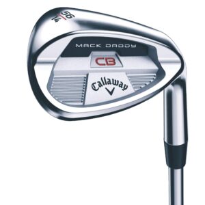 callaway mack daddy cb wedge (right, steel, wedge flex, 56 degrees) , silver