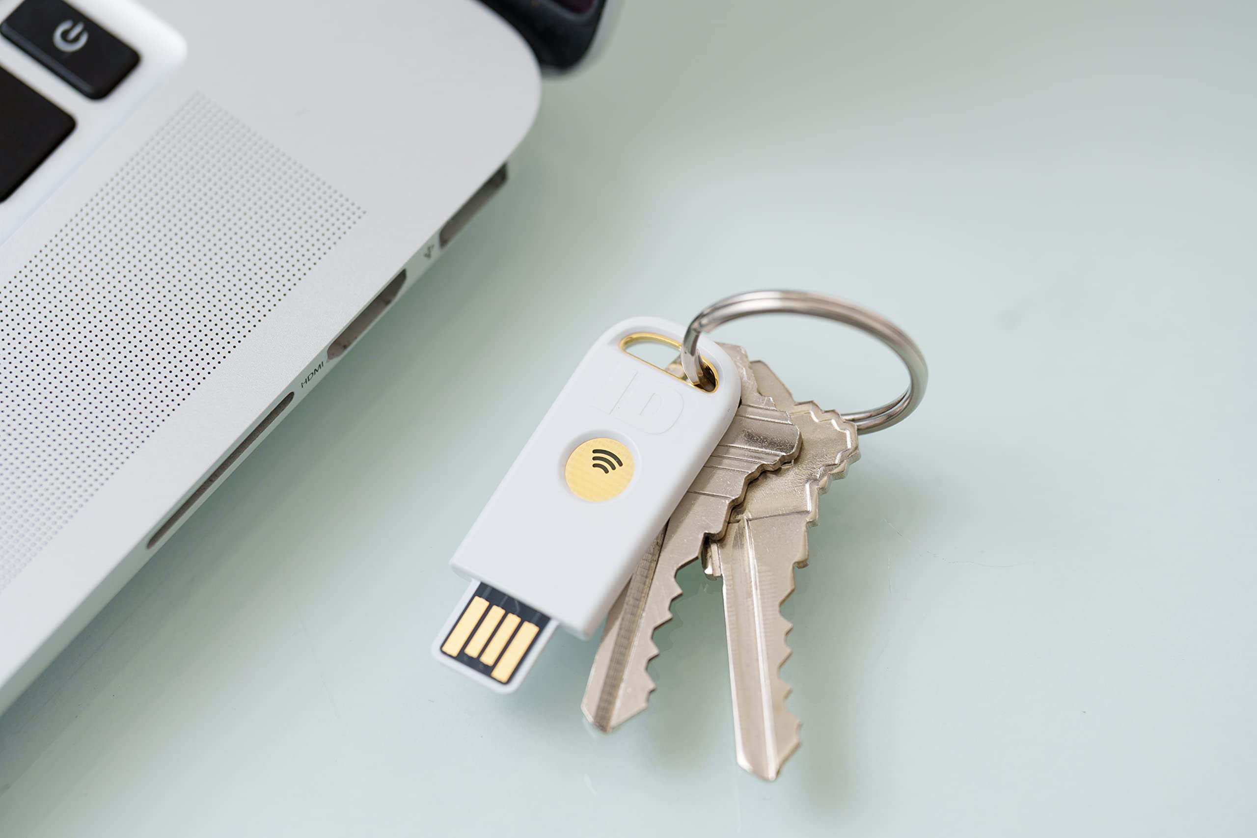 Identiv uTrust FIDO2 NFC Security Key USB-A (FIDO, FIDO2, U2F, PIV, TOTP, HOTP, WebAuth)