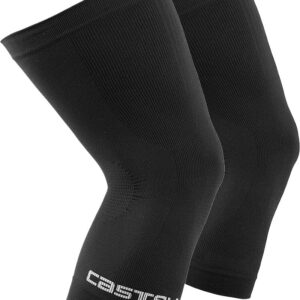 castelli Pro Seamless Knee Warmer, Leg Warmer Unisex Adult, Unisex_Adult, 4520584, Black, L/XL