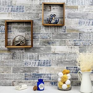 Strait Wood 3 in. x 12 in. Matte Ceramic Subway Wall Tile (22-Piece 5.38 sq. ft. / Box)