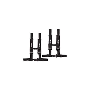 prp harnesses 2" 4 point 2 pack (black)