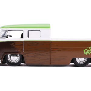 Marvel Guardians of The Galaxy 1:24 Volkswagen Bus Die-Cast Car & 2.75" Groot Figure, Toys for Kids and Adults