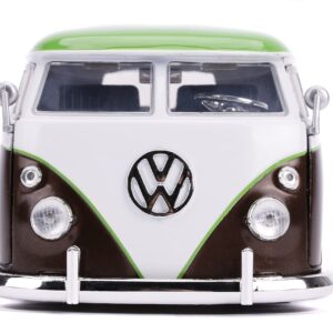 Marvel Guardians of The Galaxy 1:24 Volkswagen Bus Die-Cast Car & 2.75" Groot Figure, Toys for Kids and Adults