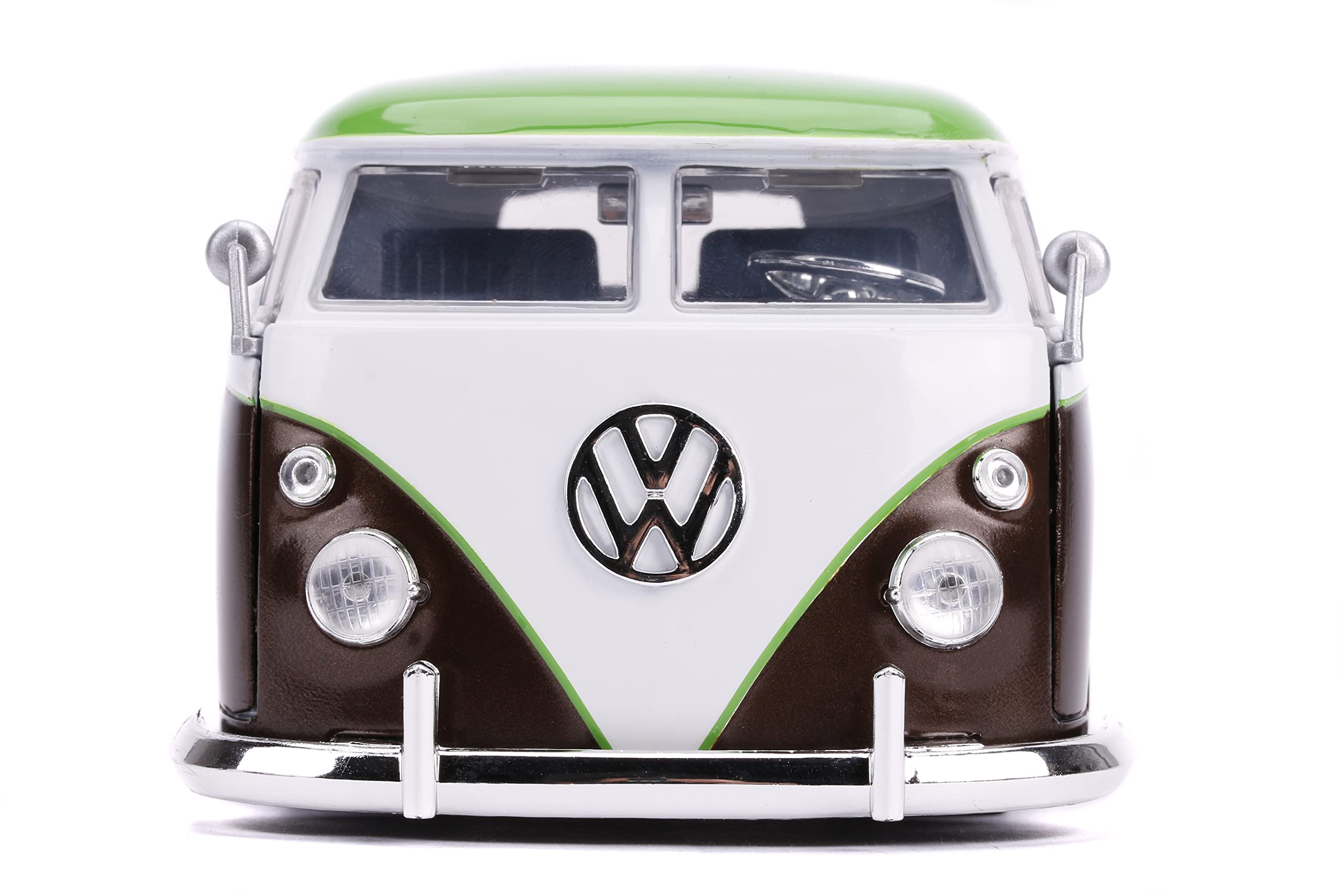 Marvel Guardians of The Galaxy 1:24 Volkswagen Bus Die-Cast Car & 2.75" Groot Figure, Toys for Kids and Adults