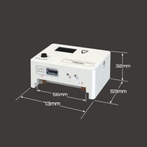 Rechargeable Breadboard Power Supply – 4 to 24V DC Output Power Supply with 2000mAh Rechargeable Battery with USB Charging – Ideal for Labs and Projects in Classroom, Outdoor and Home Schools