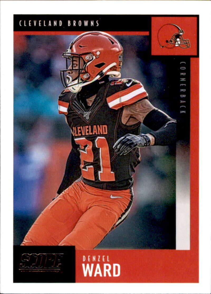 2020 Score #70 Denzel Ward Cleveland Browns Football Trading Card