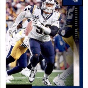 2020 Score #303 Aaron Donald Los Angeles Rams Football Trading Card