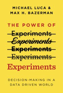 the power of experiments: decision making in a data-driven world