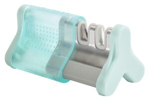 smith's slide sharp edge grip 2-slot turquoise