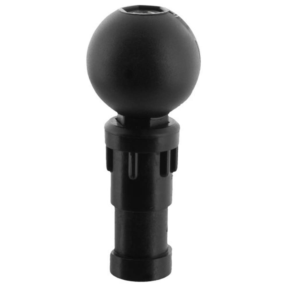 Scotty 169 1-1/2" Ball w/Post Mount, Black