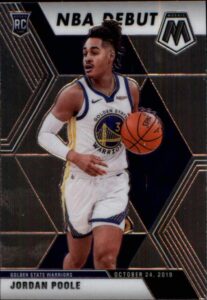 2019-20 panini mosaic #261 jordan poole nm-mt warriors