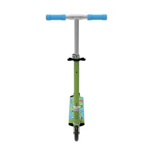 PlayWheels Teenage Mutant Ninja Turtles 2-Wheel Aluminum Folding Scooter, Green