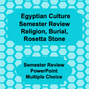 digital egyptian culture semester review game religion burial rosetta stone