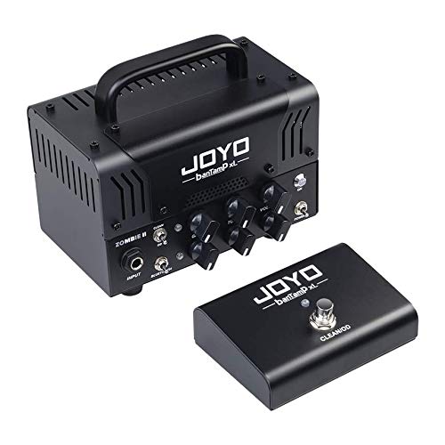 JOYO ZOMBIE II Amplifier 20 Watt Hybrid Mini Tube Head Bluetooth BanTamp XL Series with Foot Switch