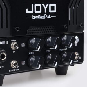 JOYO ZOMBIE II Amplifier 20 Watt Hybrid Mini Tube Head Bluetooth BanTamp XL Series with Foot Switch