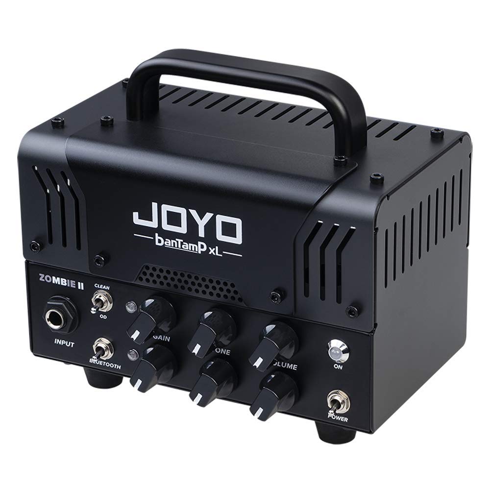 JOYO ZOMBIE II Amplifier 20 Watt Hybrid Mini Tube Head Bluetooth BanTamp XL Series with Foot Switch