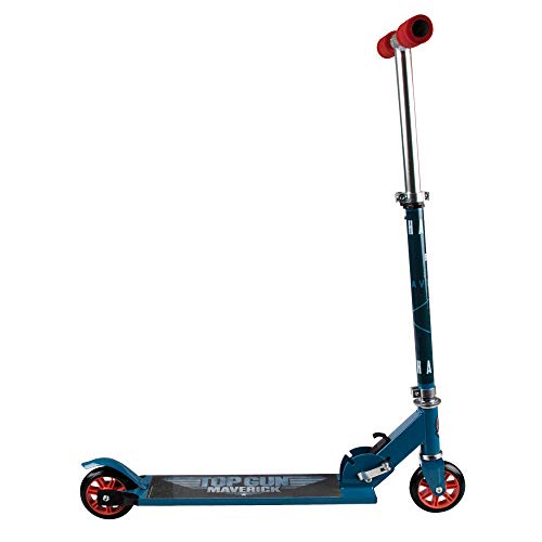 PlayWheels TOP Gun Maverick 2-Wheel Aluminum Folding Scooter