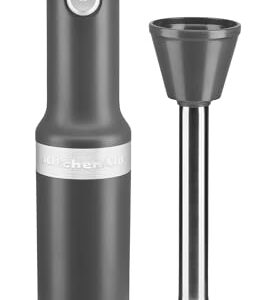 KitchenAid Cordless Variable Speed Hand Blender - KHBBV53, Matte Charcoal Grey