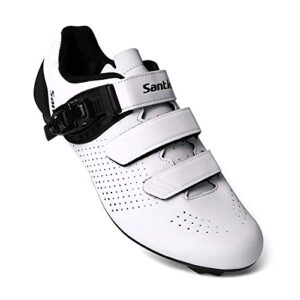 Santic Cycle Shoes Bike Shoes Suitable for Peleton & Look Delta Cycling Shoes